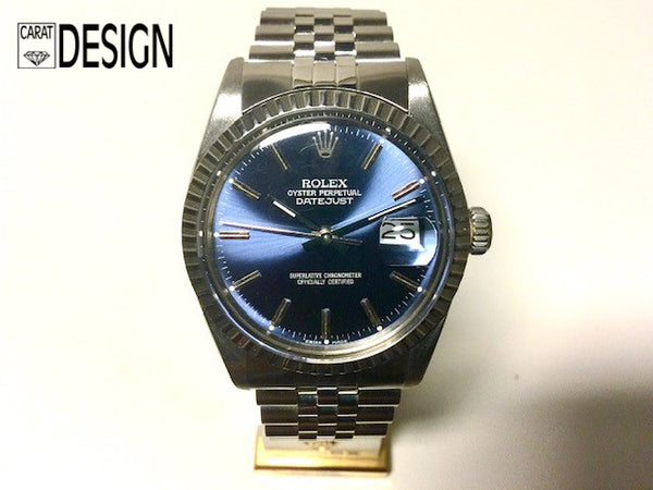 Rolex datejust 36mm blue dial – carat design